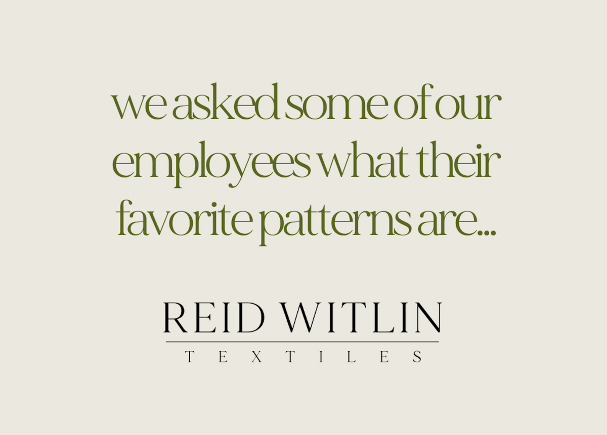 The Reid Witlin Team's Favorite Patterns of Summer 2024 – Reid Witlin ...